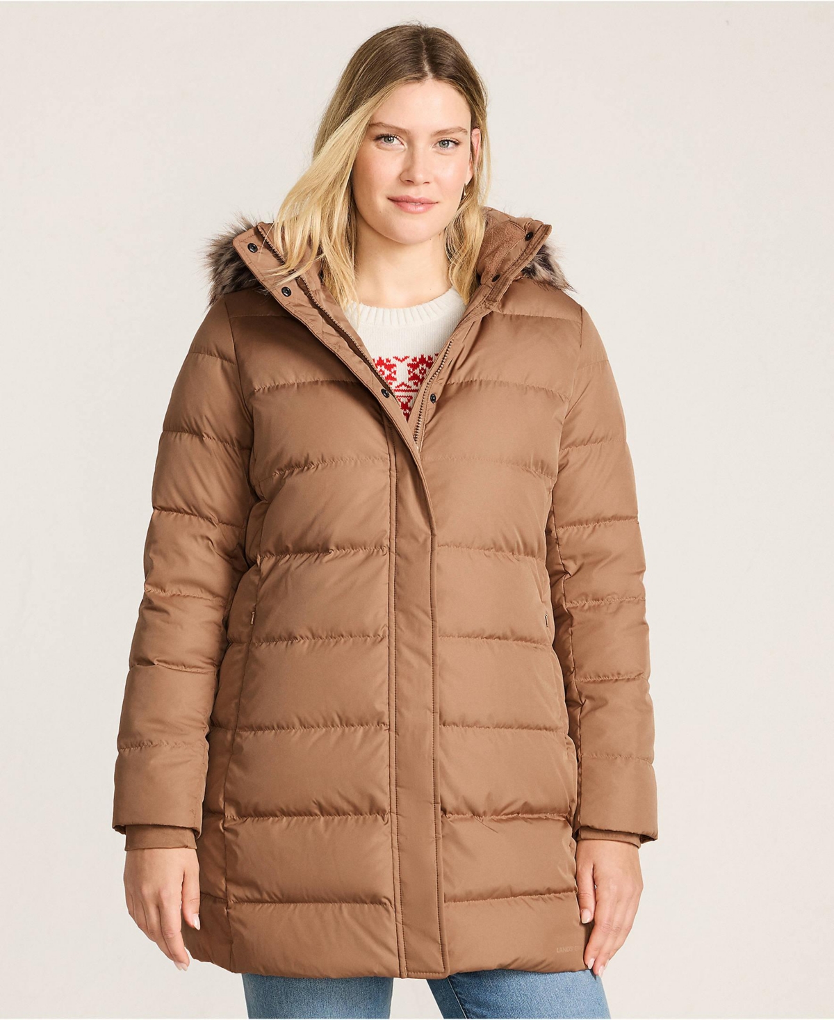 Click here for Lands End Womens Max 600 Down Puffer Coat - Toaste... prices