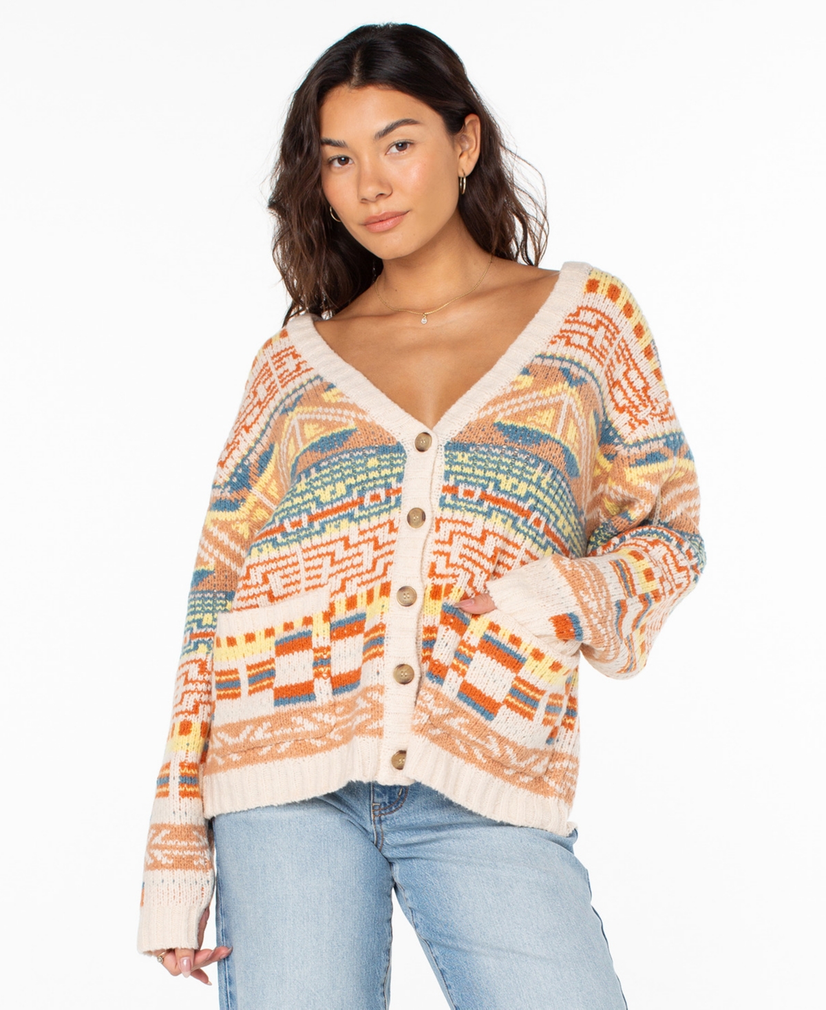 Click here for Roxy Womens Long Sleeve Tamarindo Cardigan Sweater... prices