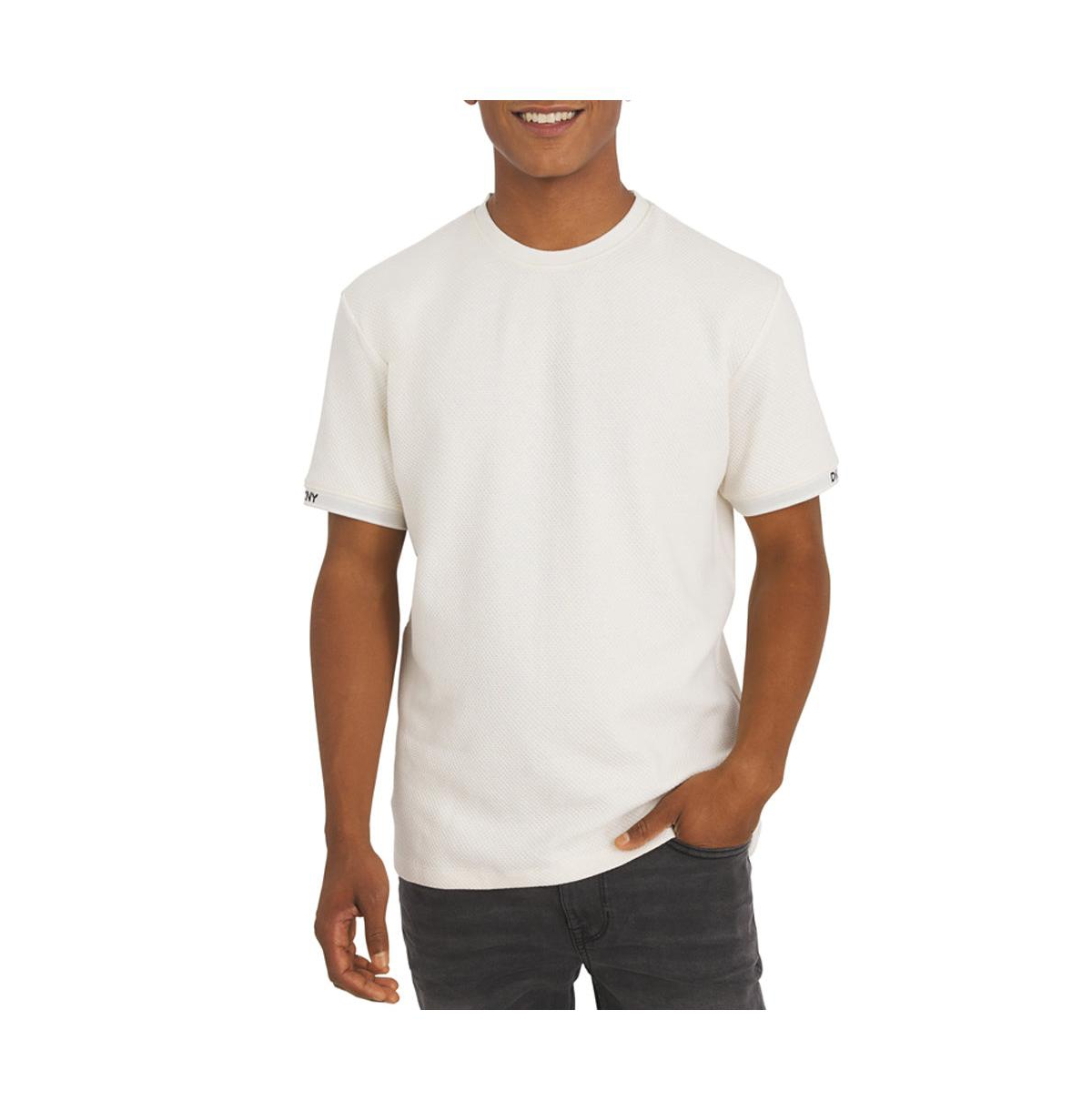 Click here for Dkny Mens Holborn Quilted Cotton Tee - Tofu prices