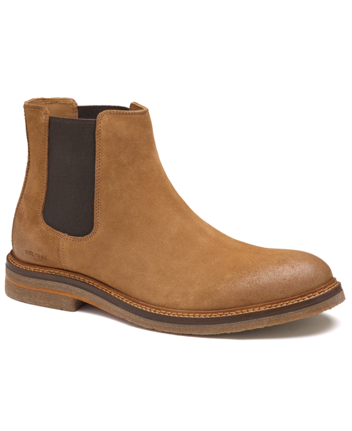 Click here for Johnston & Murphy Mens Calder Chelsea Round-Toe Bo... prices