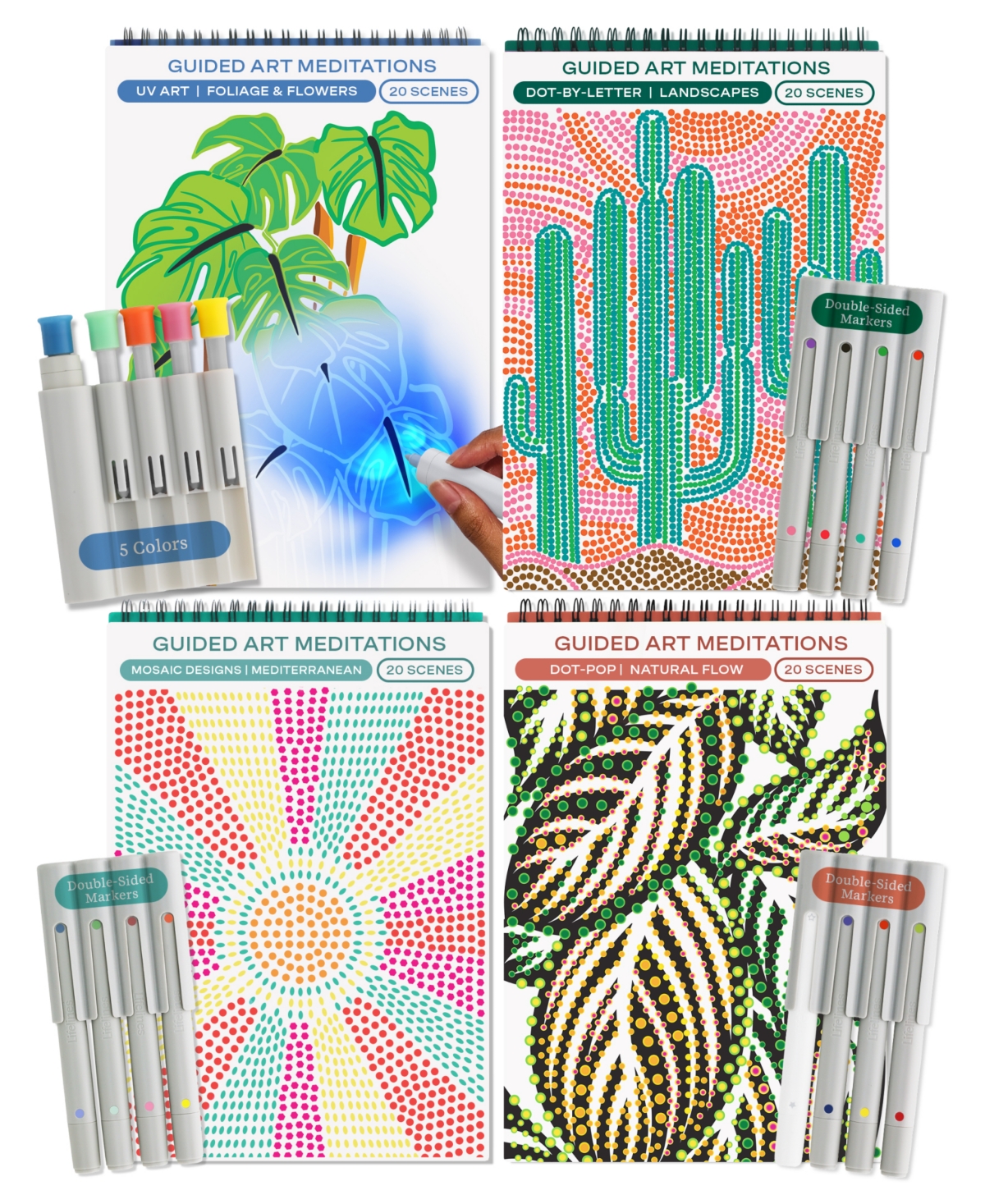 Click here for Lifelines FlowArt Pads  Pack of 4 - Assorted prices