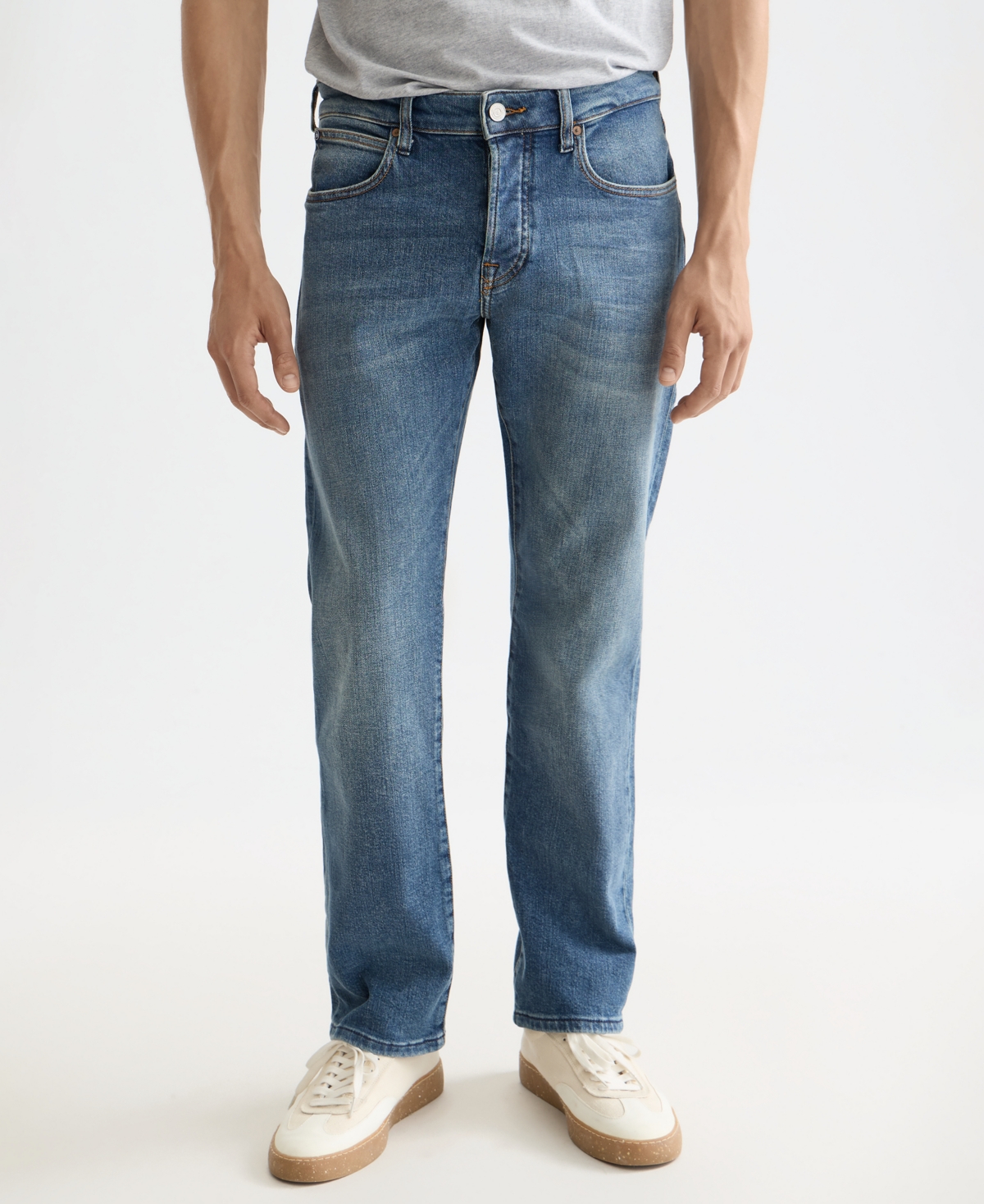 Click here for Scotch & Soda Mens Zee Straight Fit Jeans - Blue M... prices