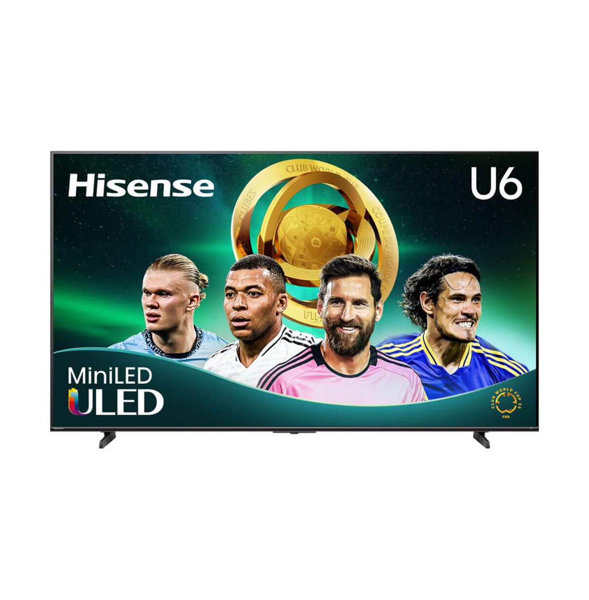 55" U6 Series Class Mini-led Qled Quantum Hdr 4K Uhd Smart Fire Tv - 55U65QF - Black