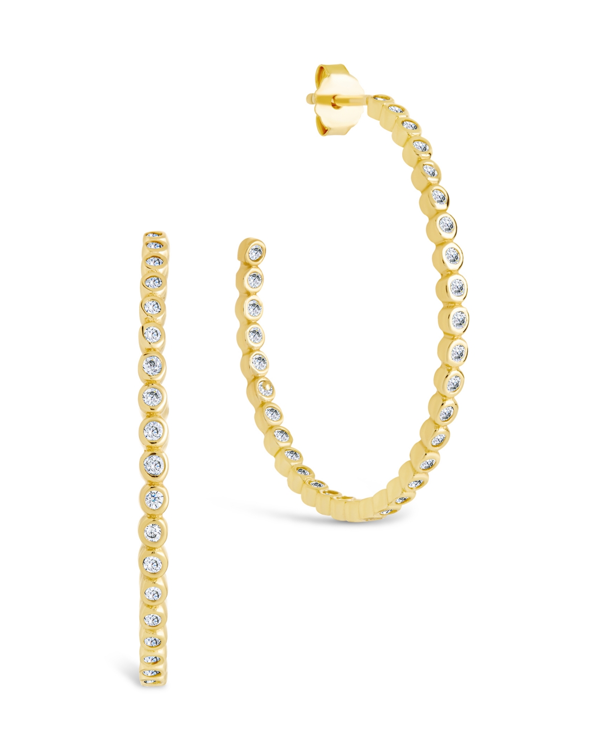 Click here for Sterling Forever Sterling Silver Bezel Statement B... prices