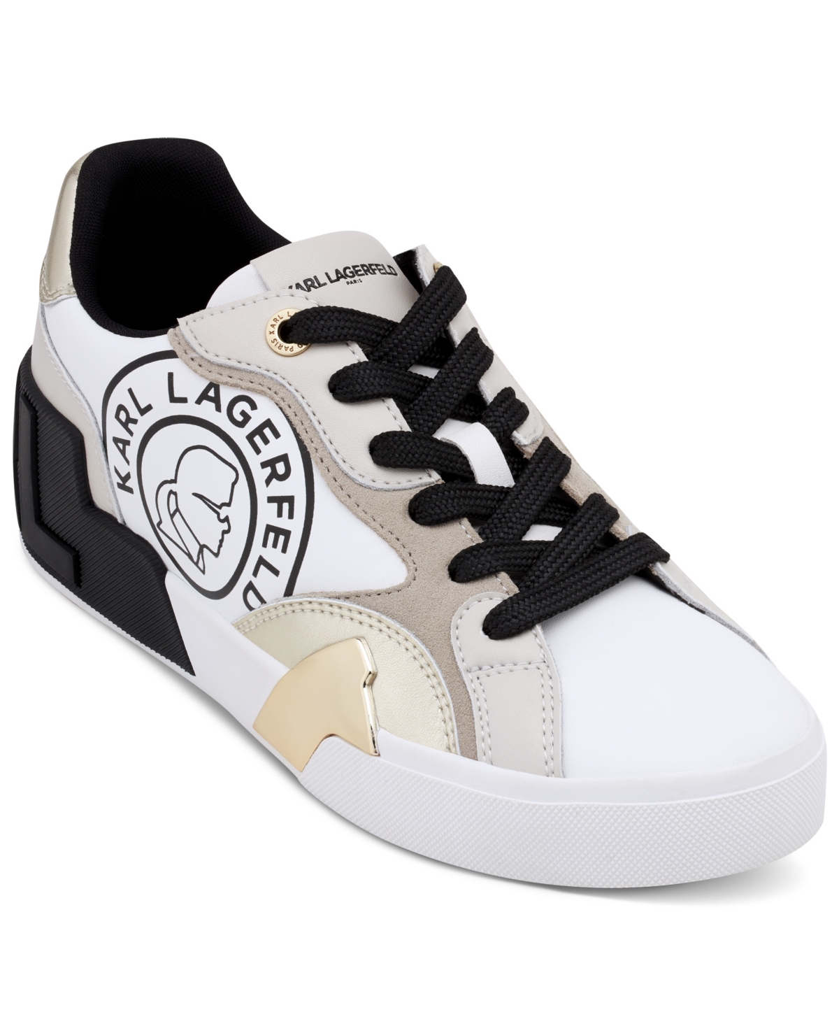 Click here for Karl Lagerfeld Paris Womens Meryn Lace Up Sneakers... prices