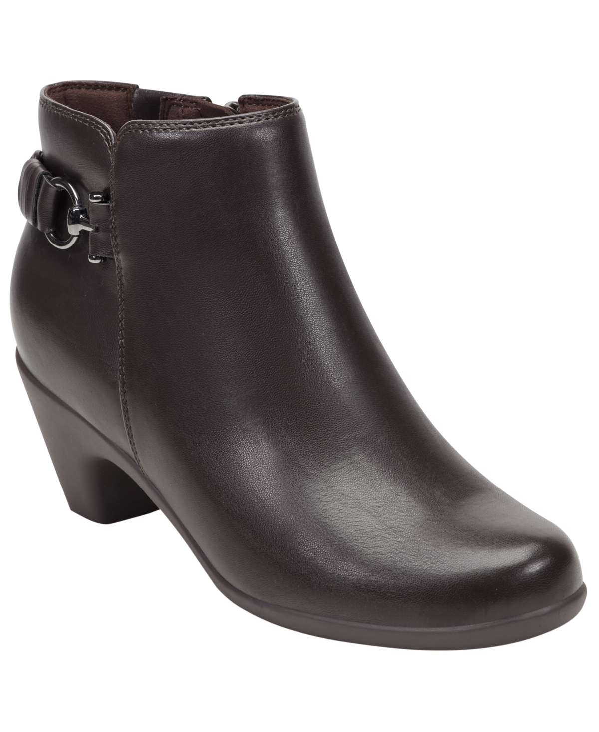 Click here for Easy Spirit Womens Clemens Block Heel Casual Booti... prices