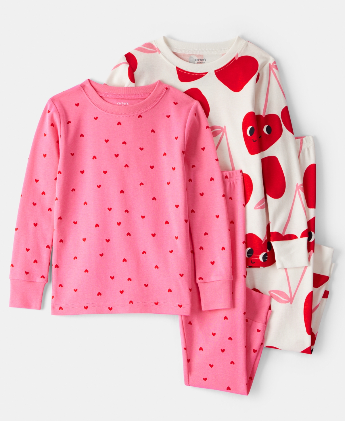 Click here for Carters Girls Toddler 2T-5T 4-Piece Cherry and Hea... prices