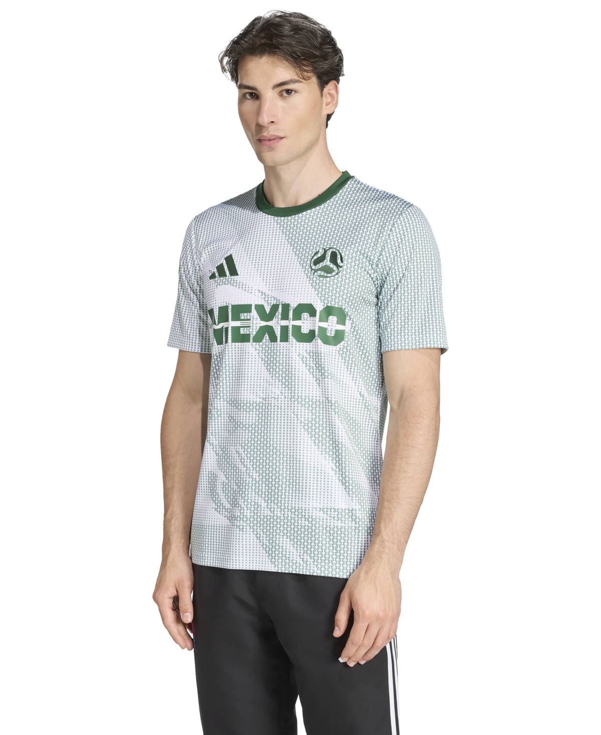 Click here for adidas Mens Mexico Crewneck T-Shirt - Gray prices