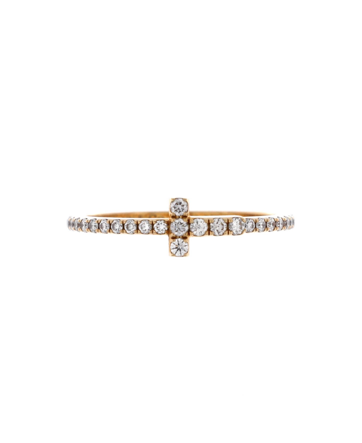 Click here for Pre-Owned Tiffany & Co T Wire Band Ring - 18k yell... prices