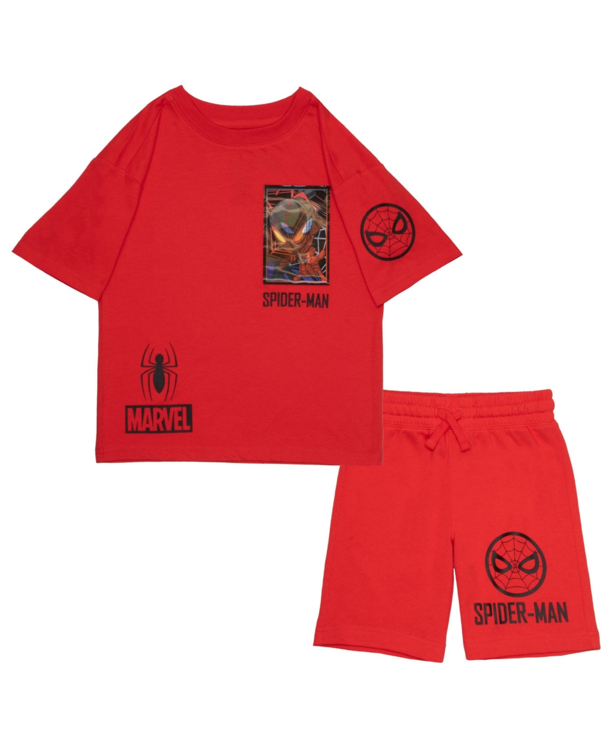 Click here for Spider-Man Boys Spiderman 2 Piece T-Shirt and Shor... prices