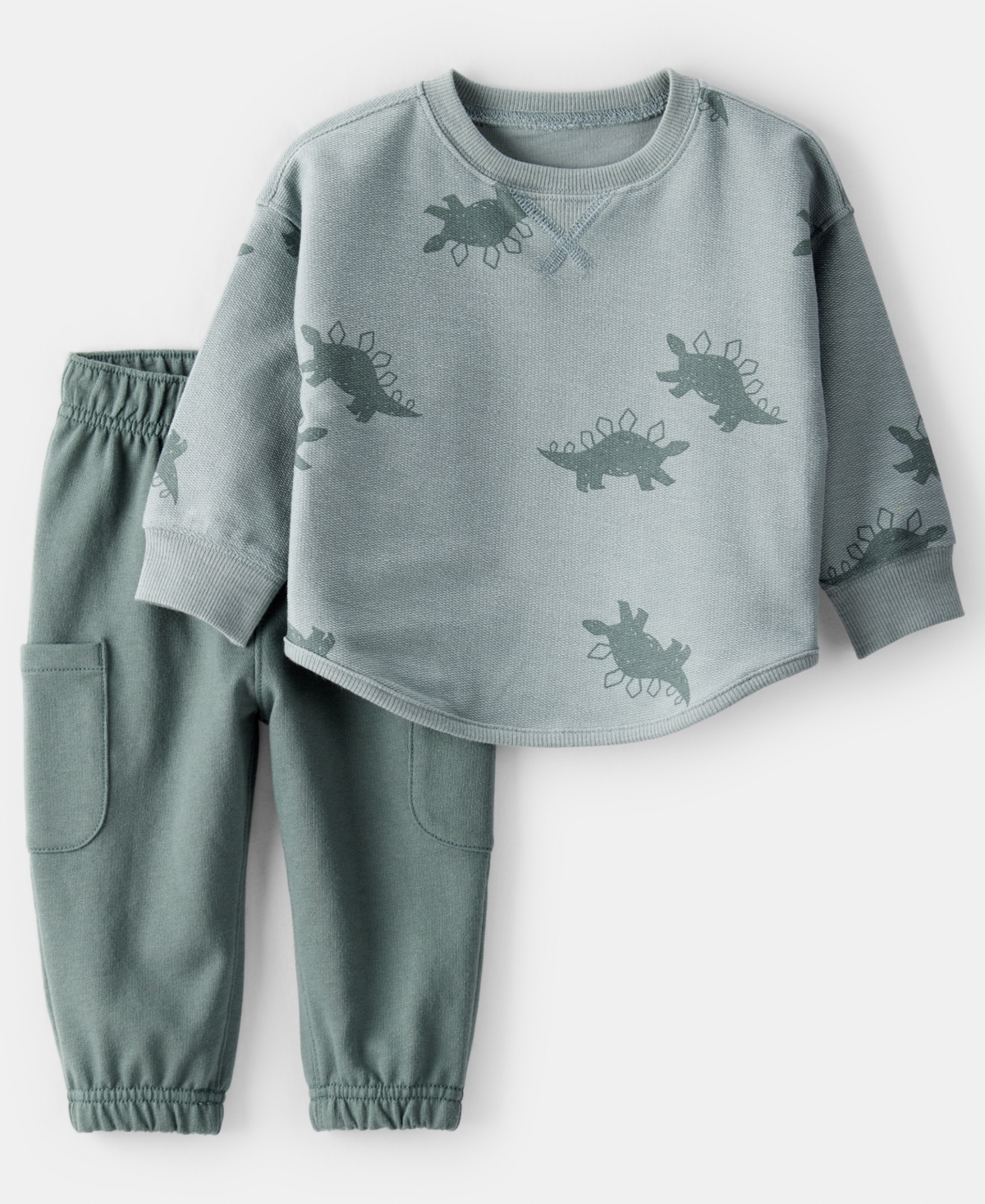Click here for Carters Baby Boys 2-Piece Dinosaur Print T-Shirt a... prices