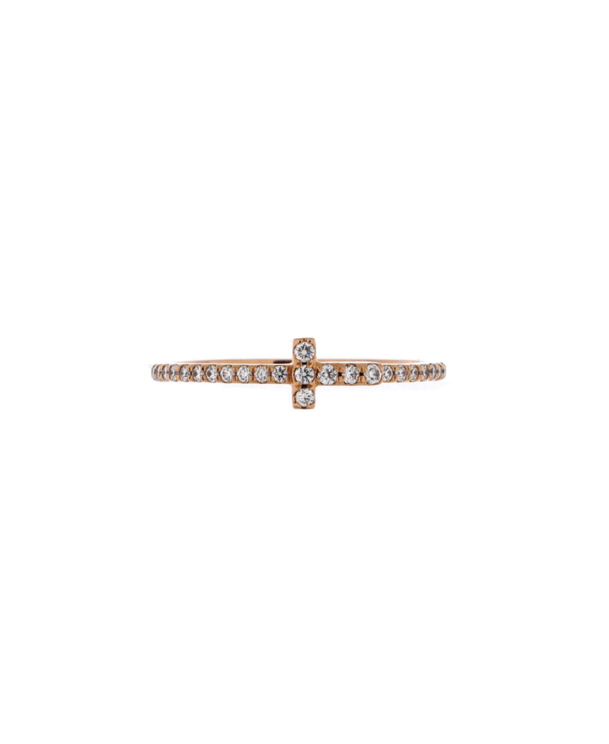 Click here for Pre-Owned Tiffany & Co. T Wire Ring - 18k rose gol... prices