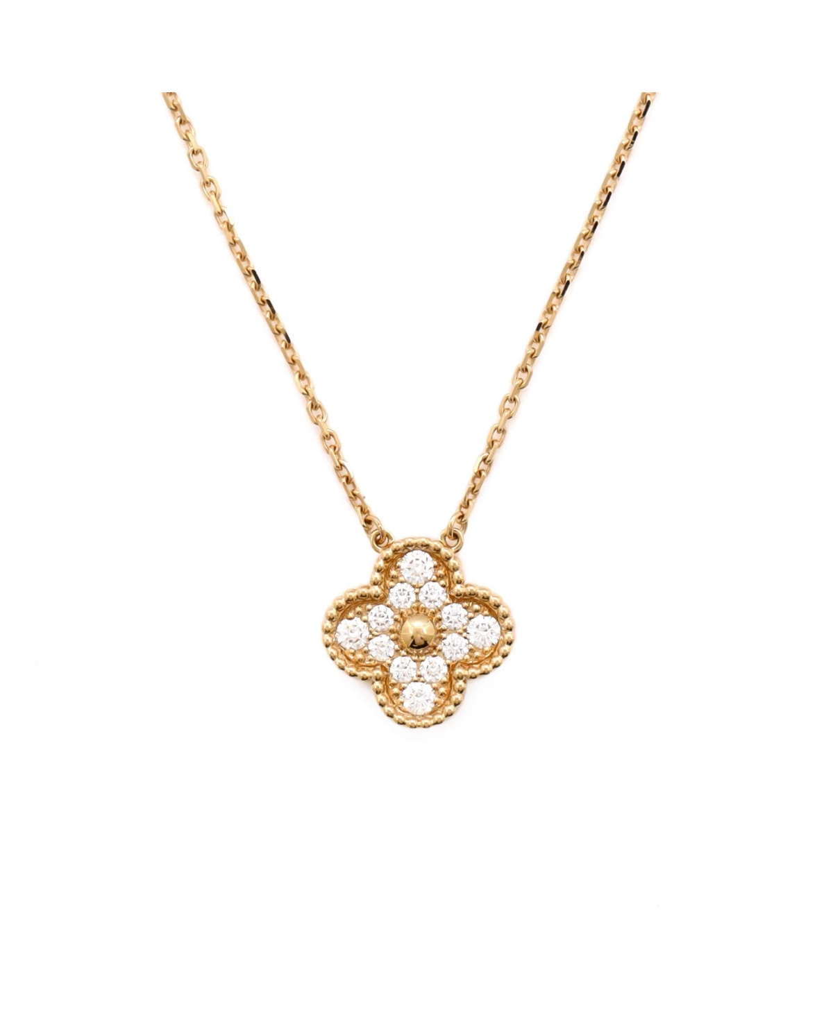 Click here for Pre-Owned Van Cleef & Arpels Vintage Alhambra Pend... prices