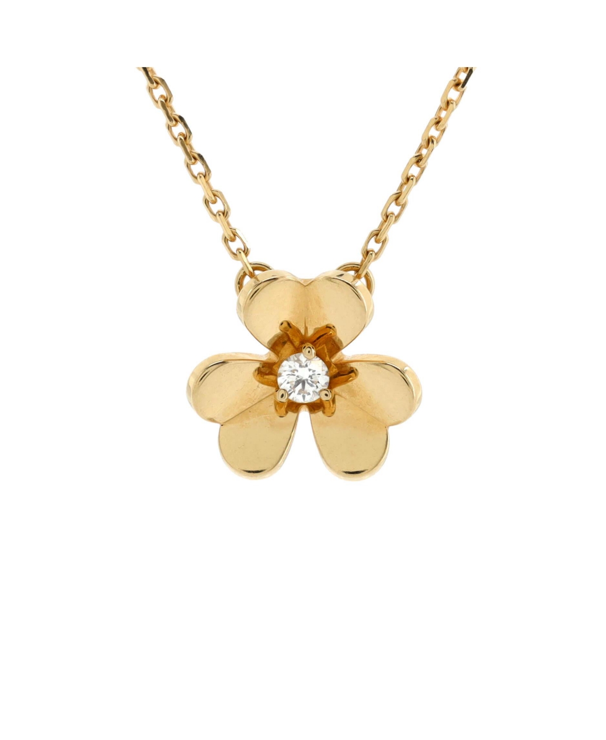 Click here for Pre-Owned Van Cleef & Arpels Frivole Pendant Neckl... prices