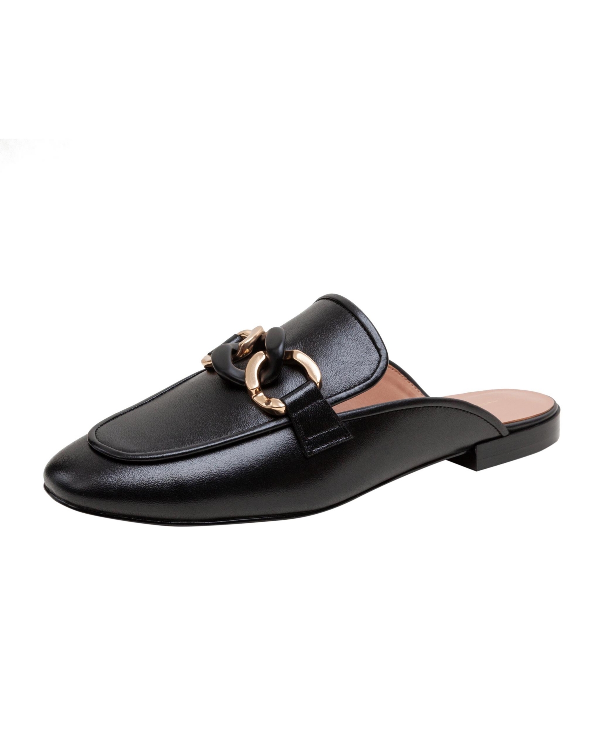 Click here for Linea Paolo Alicia Womens Belted Mule with Resin C... prices
