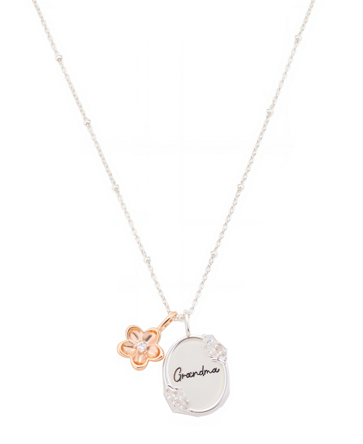Click here for Unwritten Cubic Zirconia Grandma Pendant Necklace... prices