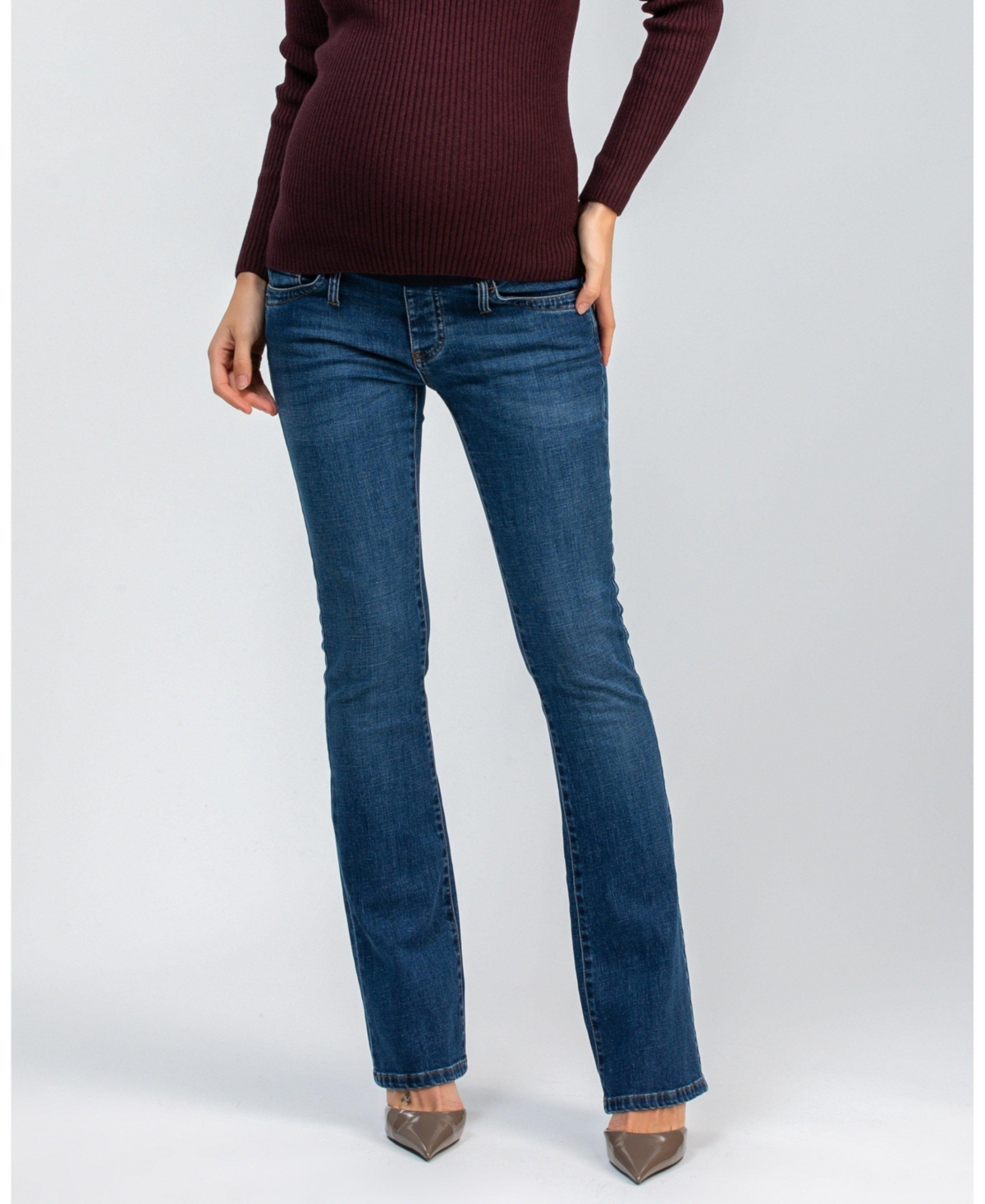 Click here for Pietro Brunelli Maternity Maternity Slim Bootcut J... prices