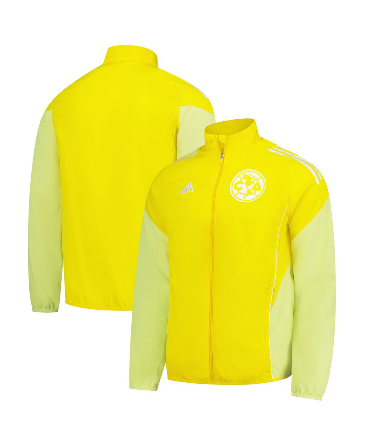 Click here for Adidas Mens Yellow Club America 2025/26 Anthem Ful... prices