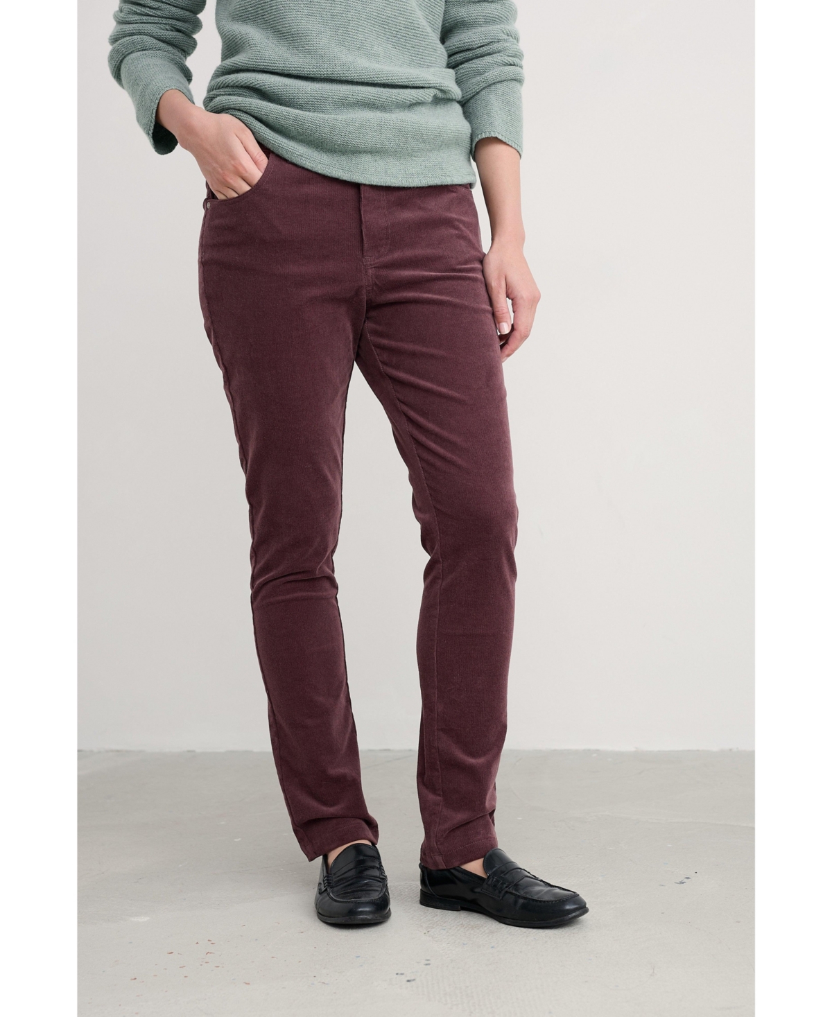 Click here for Seasalt Cornwall Womens Lamledra Trousers - Dark r... prices