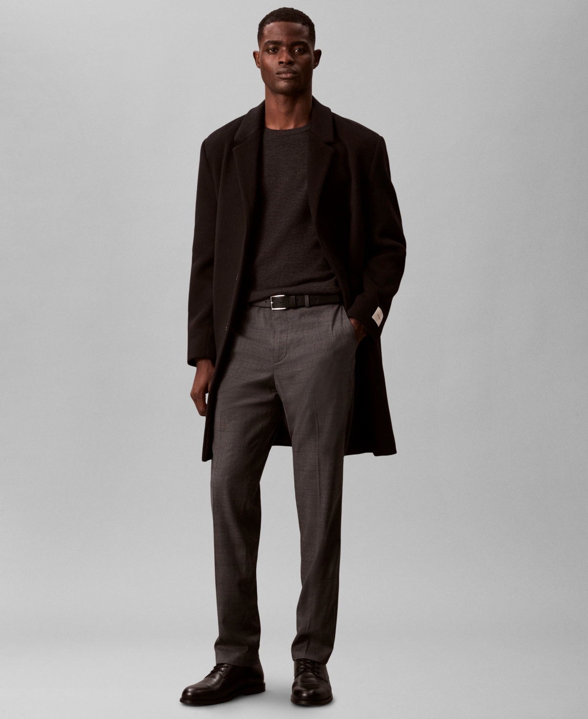 Click here for Calvin Klein Mens Slim-Fit Check Trouser Pants - C... prices