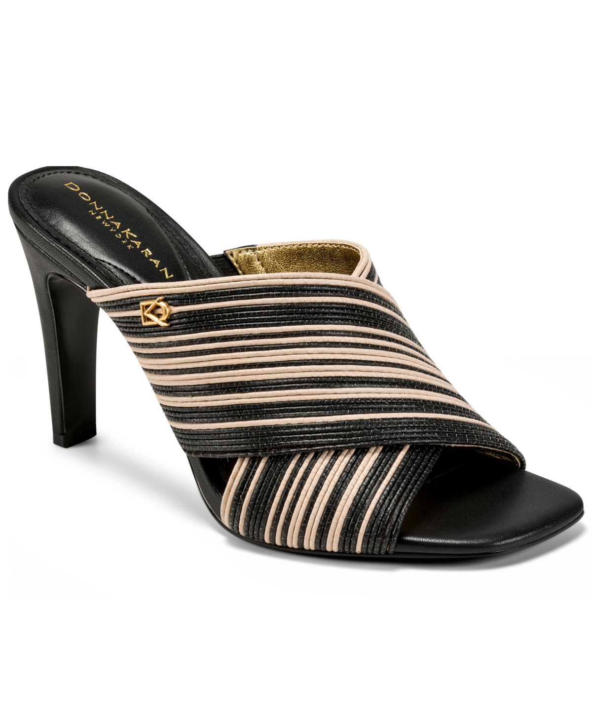Click here for Donna Karan New York Breigh- X Band Sandals - Blac... prices