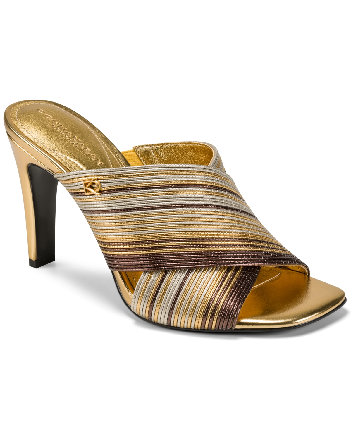 Click here for Donna Karan New York Breigh- X Band Sandals - Dark... prices