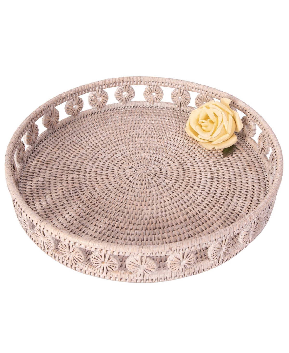Click here for Artifacts Trading Company Rattan Round Tray ȁ... prices
