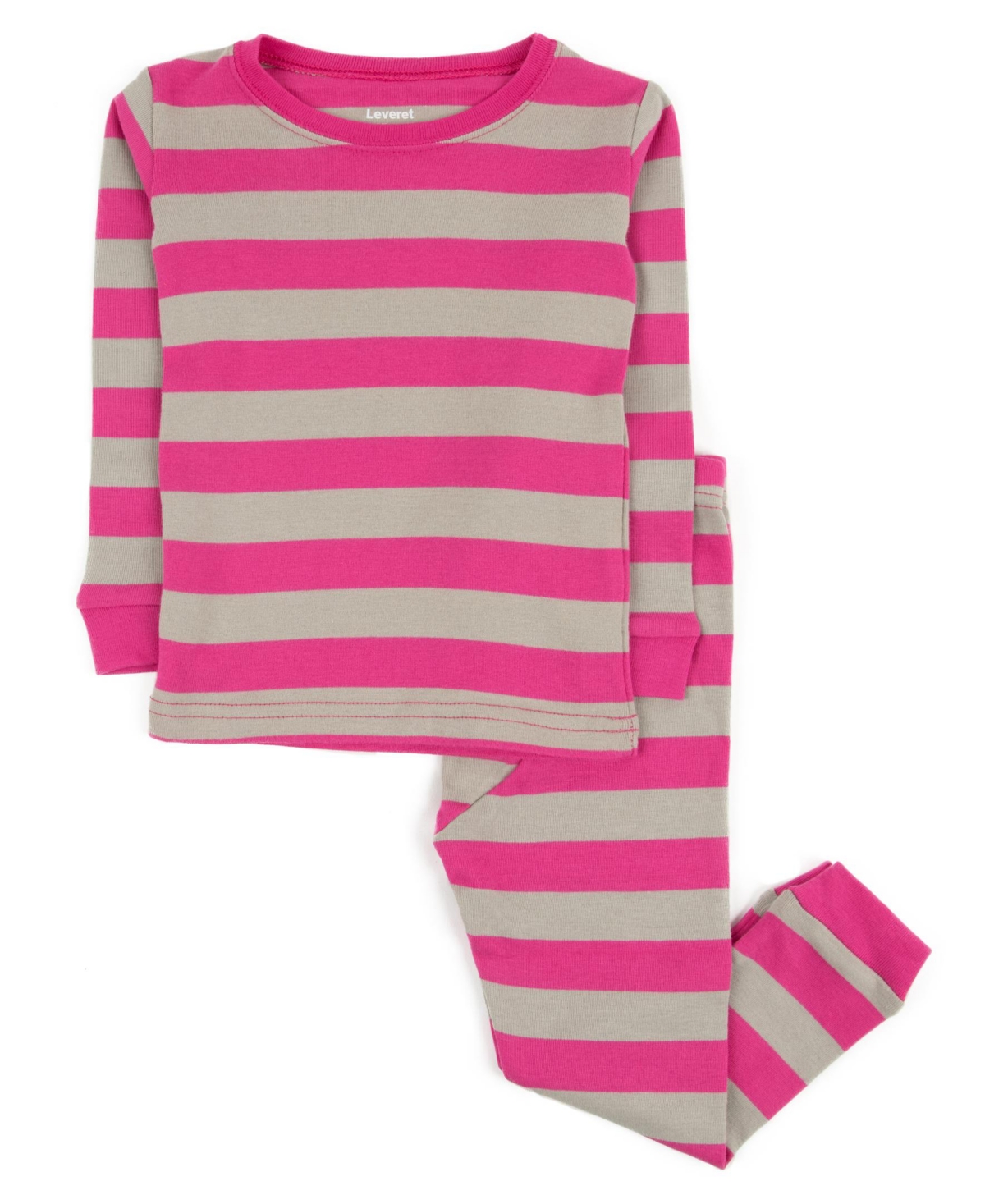 Click here for Leveret Toddler Two Piece Cotton Striped Holiday P... prices