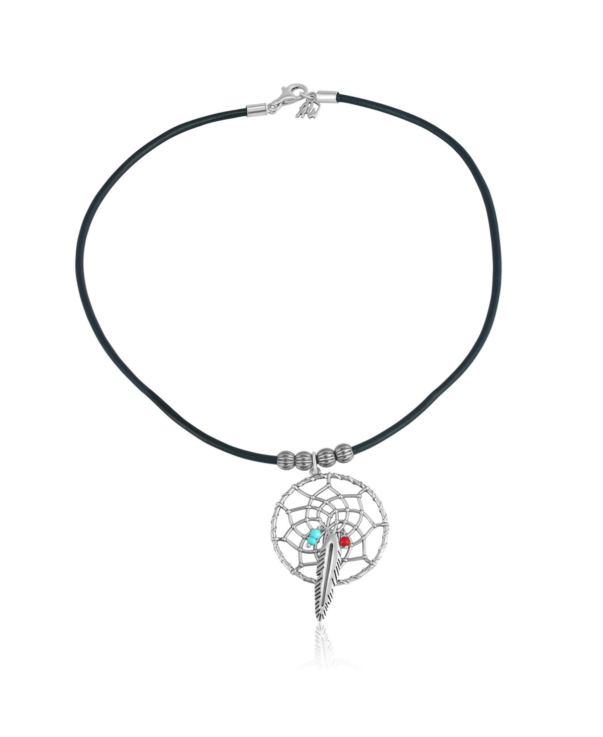 Click here for Sterling Silver Kingman Turquoise and Red Coral Bl... prices