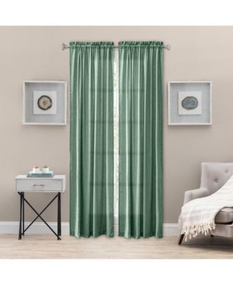 Click here for Ellis Curtain Portland Crushed Taffeta Rod Pocket... prices