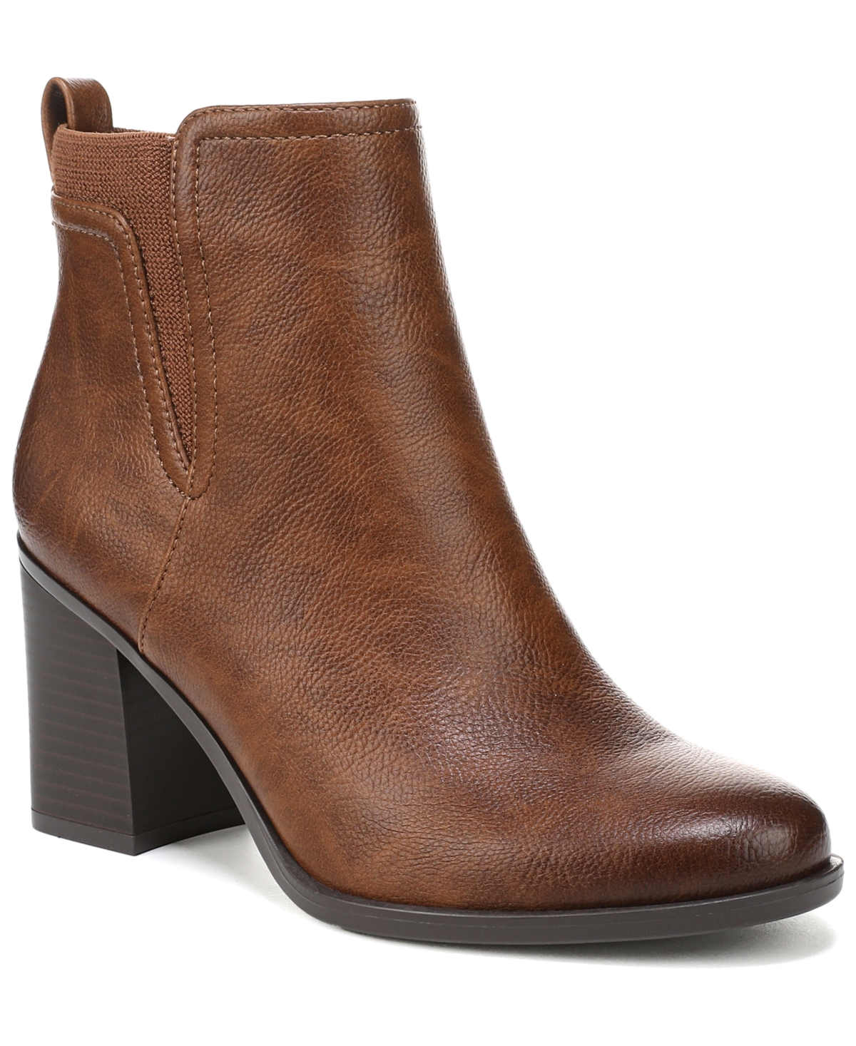 Click here for Naturalizer Womens Jodi Block-Heel Chelsea Booties... prices