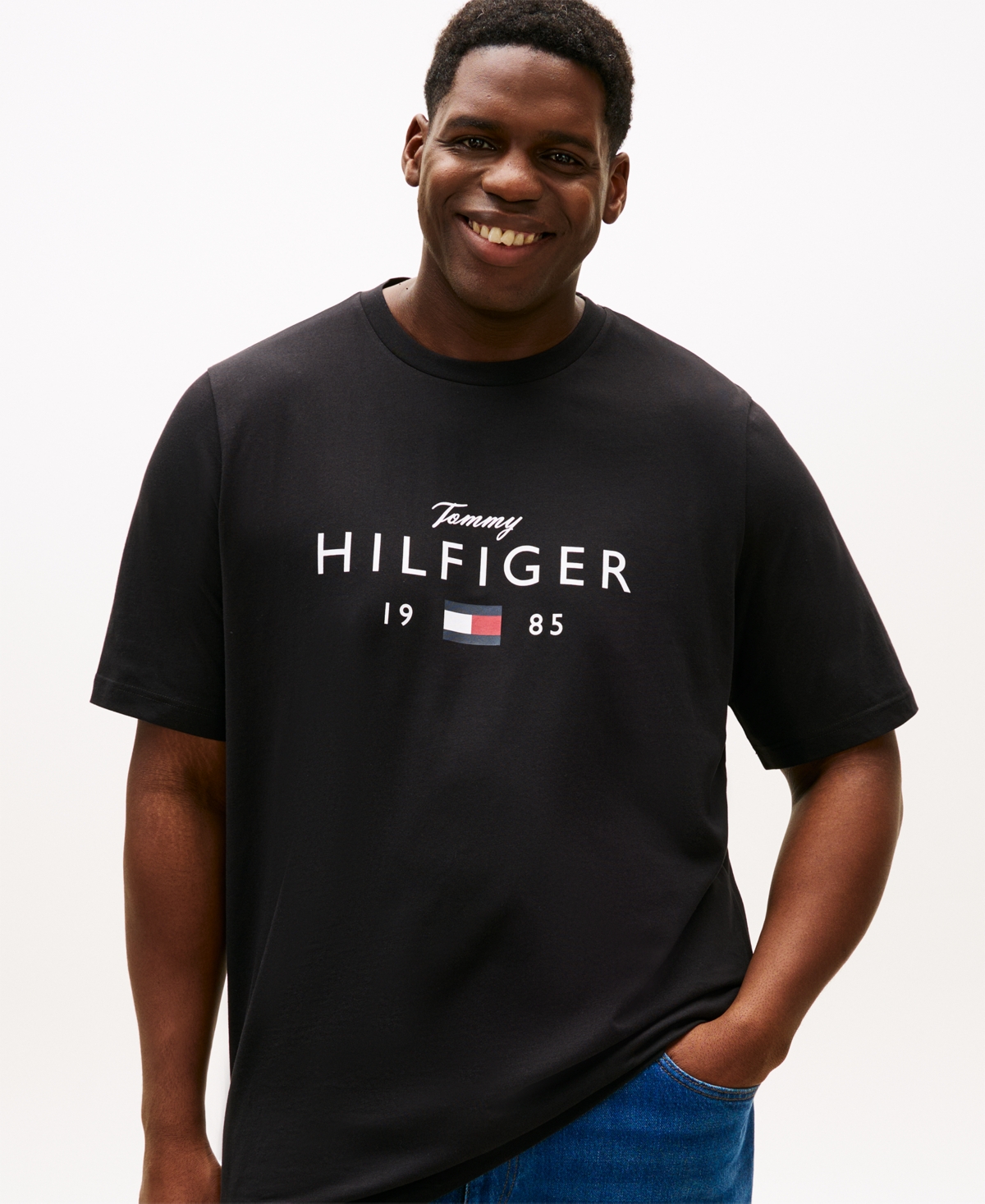 Click here for Tommy Hilfiger Mens Big & Tall Classic-Fit T-Shirt... prices