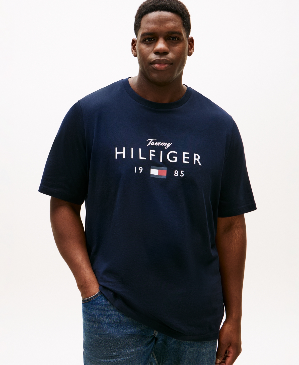 Click here for Tommy Hilfiger Mens Big & Tall Classic-Fit T-Shirt... prices