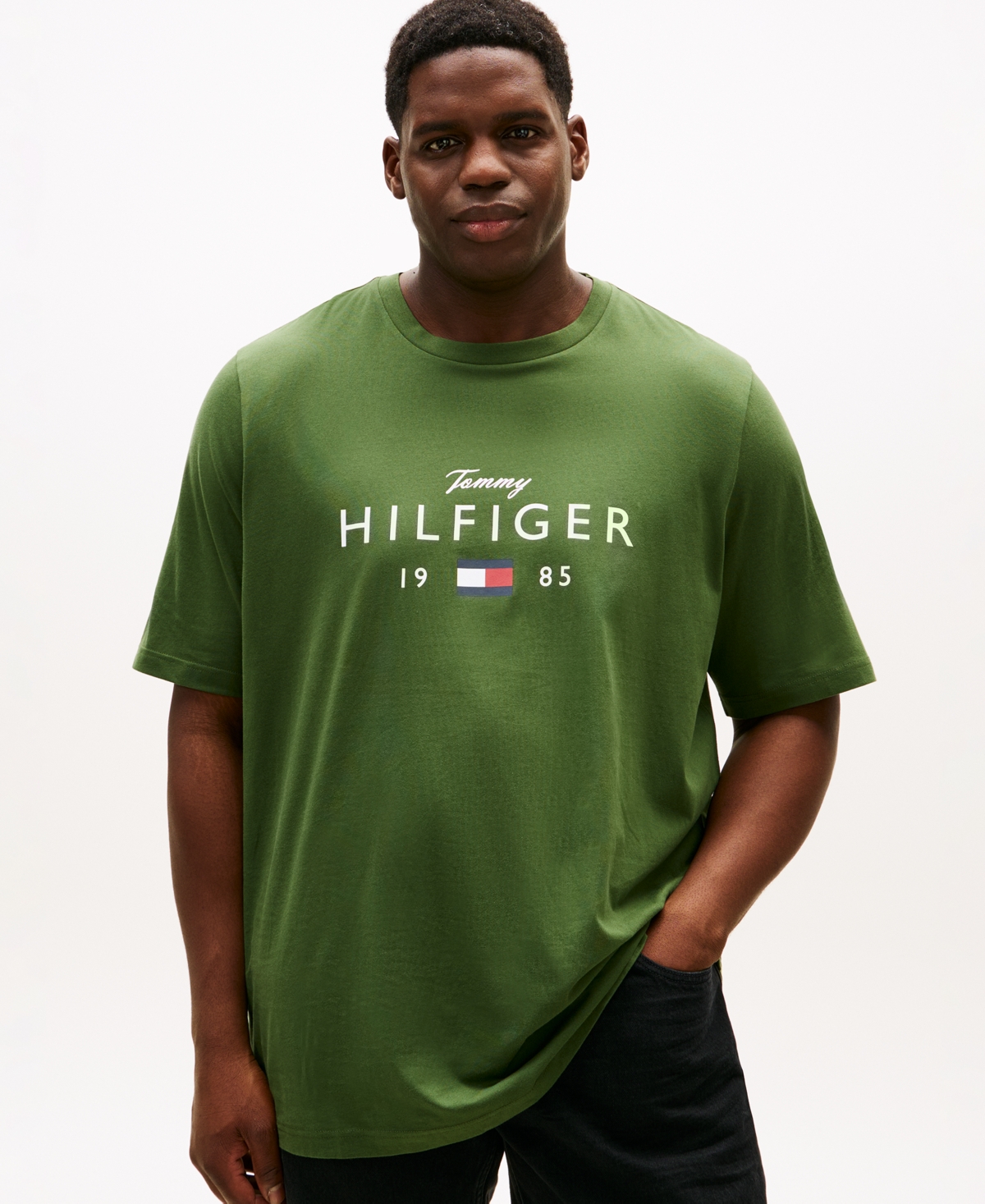 Click here for Tommy Hilfiger Mens Big & Tall Classic-Fit T-Shirt... prices
