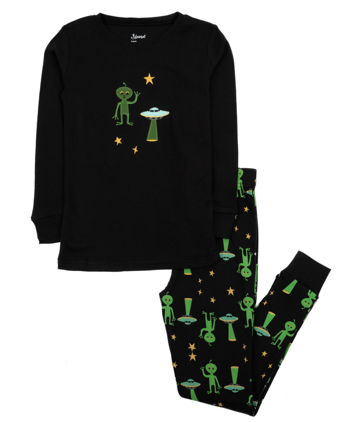 Click here for Leveret Toddler Two Piece Cotton Halloween Pajamas... prices