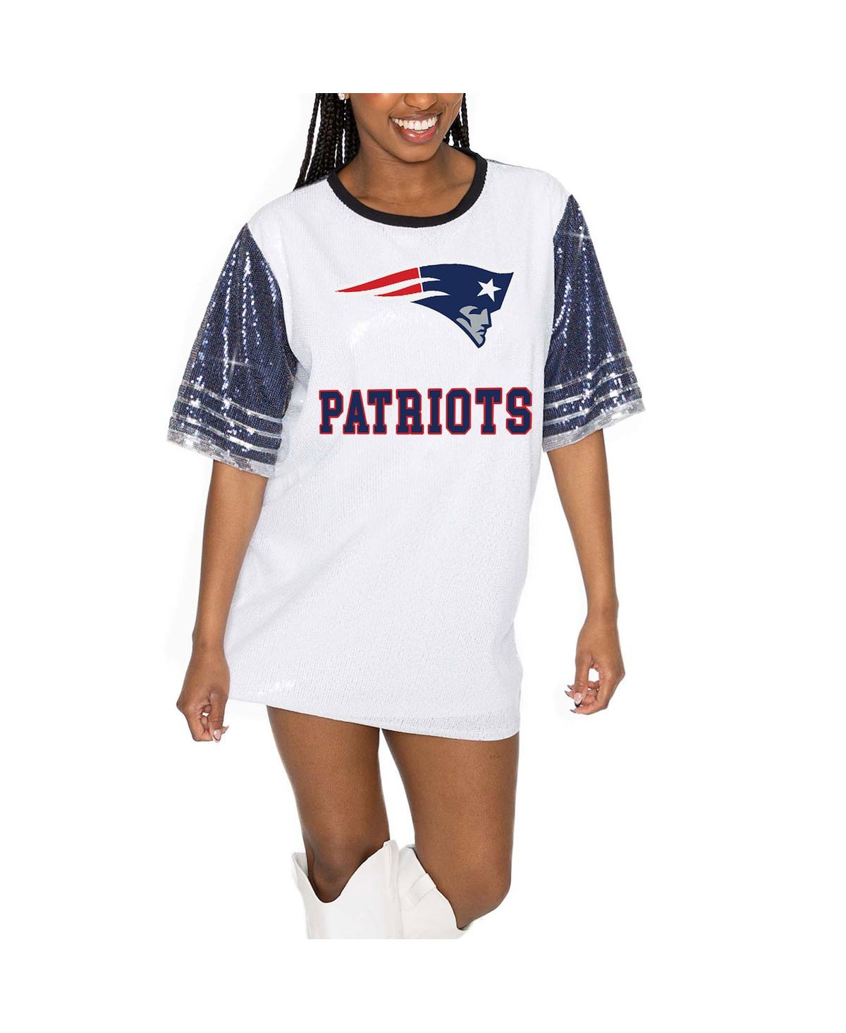 Click here for Gameday Couture Womens White/Navy New England Patr... prices