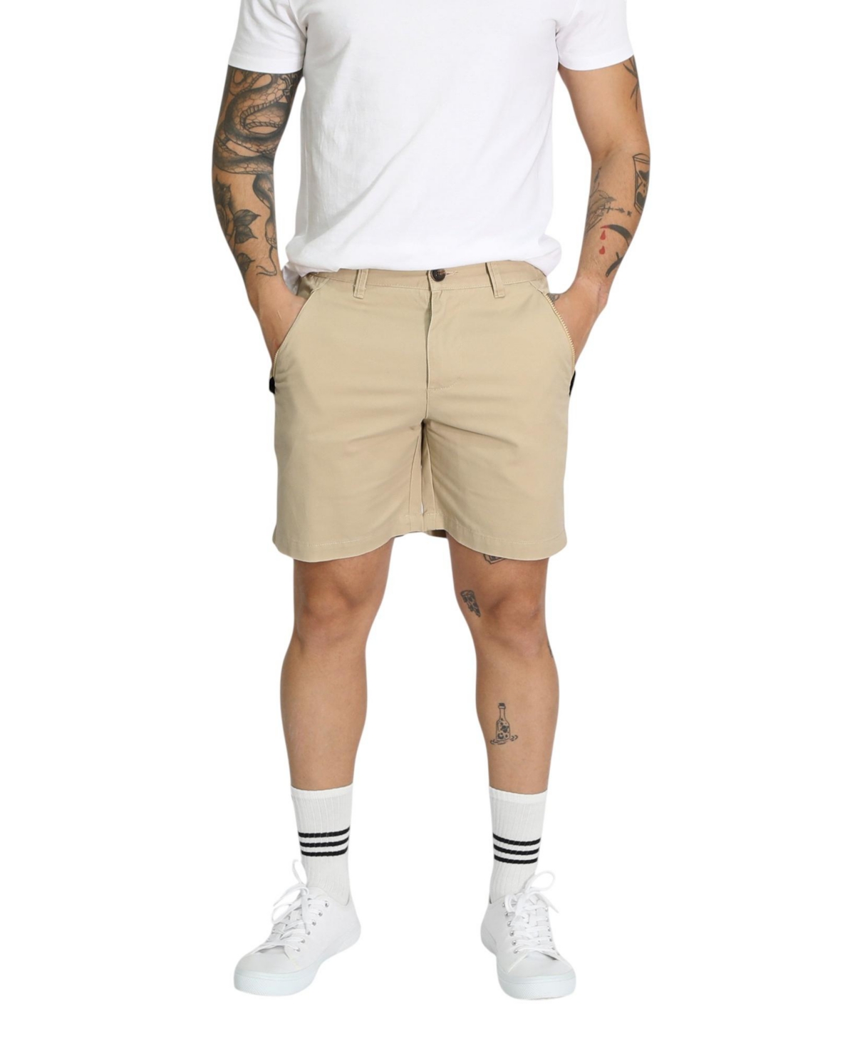Click here for Mosmann Australia Mens Brando Chino Shorts prices