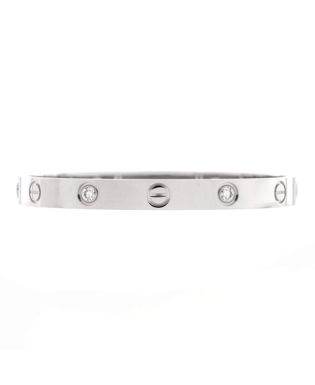Click here for Pre-Owned Cartier Love 4 Diamond Bracelet - 18k wh... prices