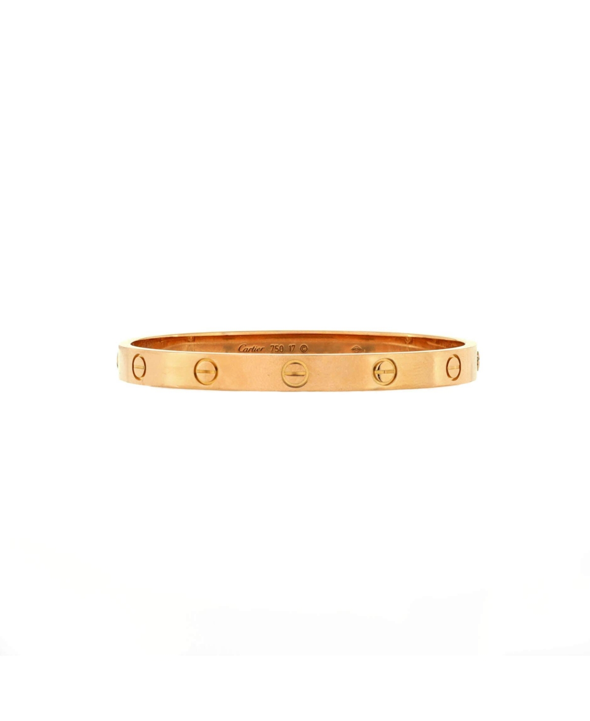 Click here for Pre-Owned Cartier Love Bracelet - 18k rose gold prices