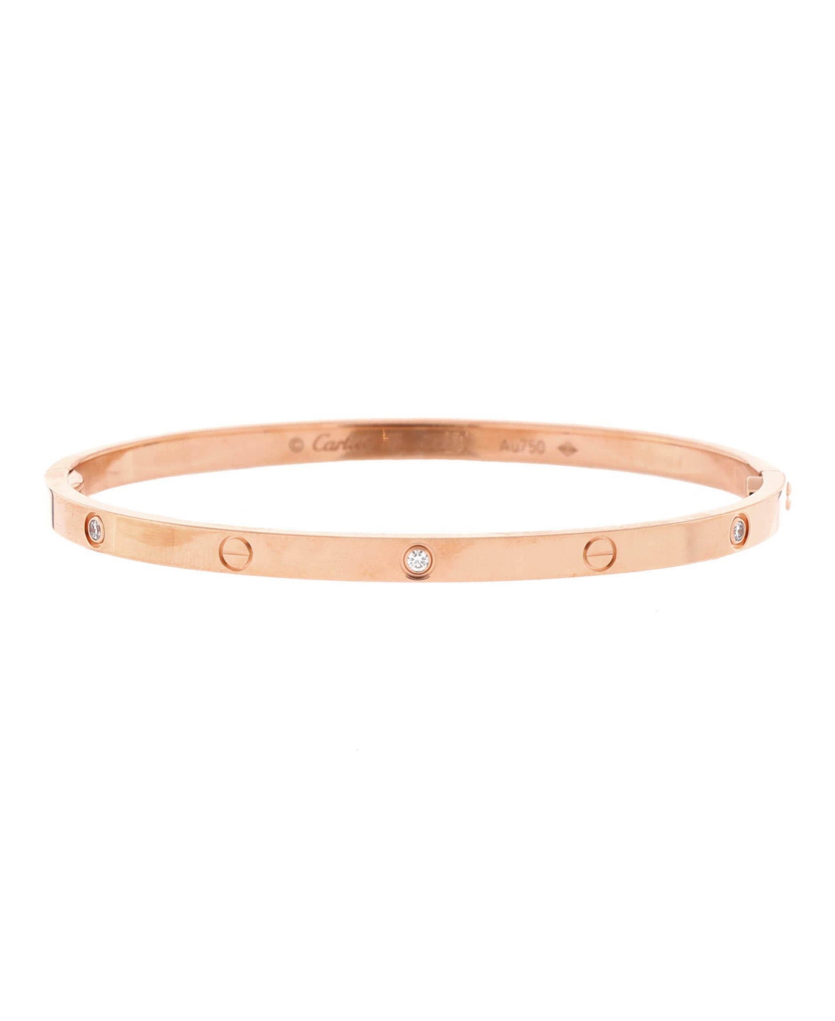Click here for Pre-Owned Cartier Love 6 Diamond Bracelet - 18k ro... prices