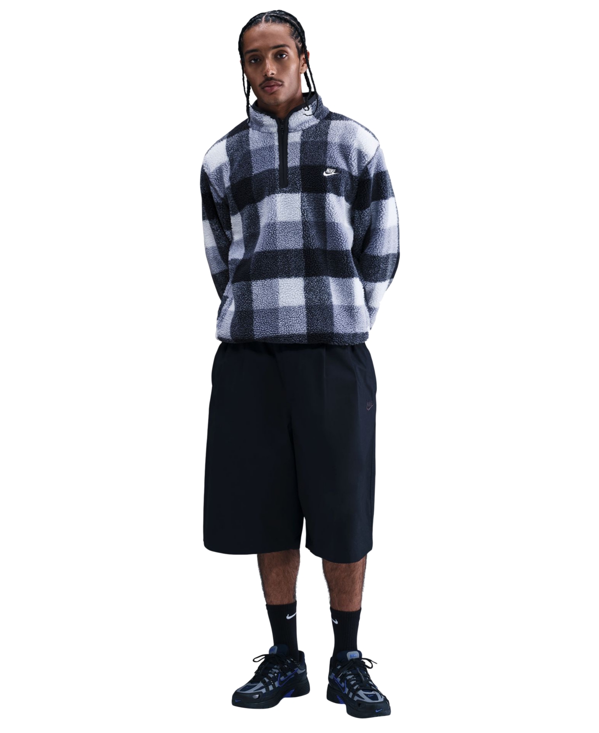 Click here for Nike Mens Club Winterized Half-Zip Sweatshirt - Gh... prices