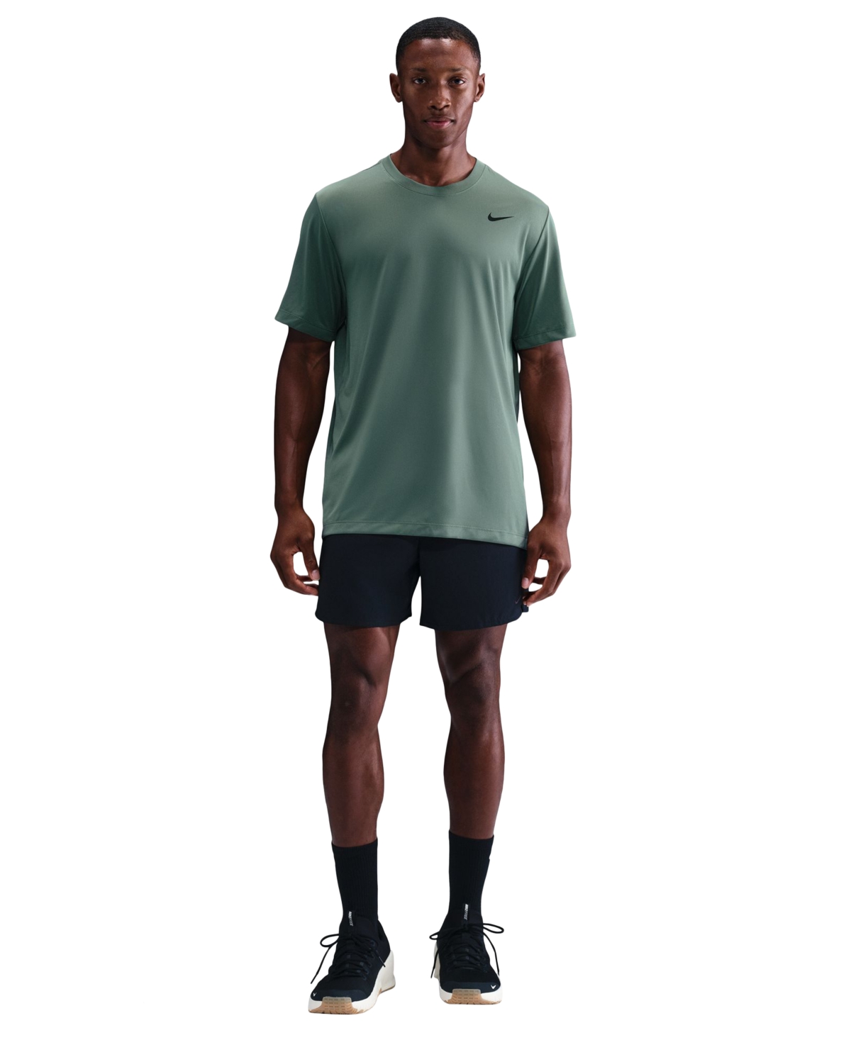Click here for Nike Mens Dri-fit Legend Fitness T-Shirt - Clay Gr... prices