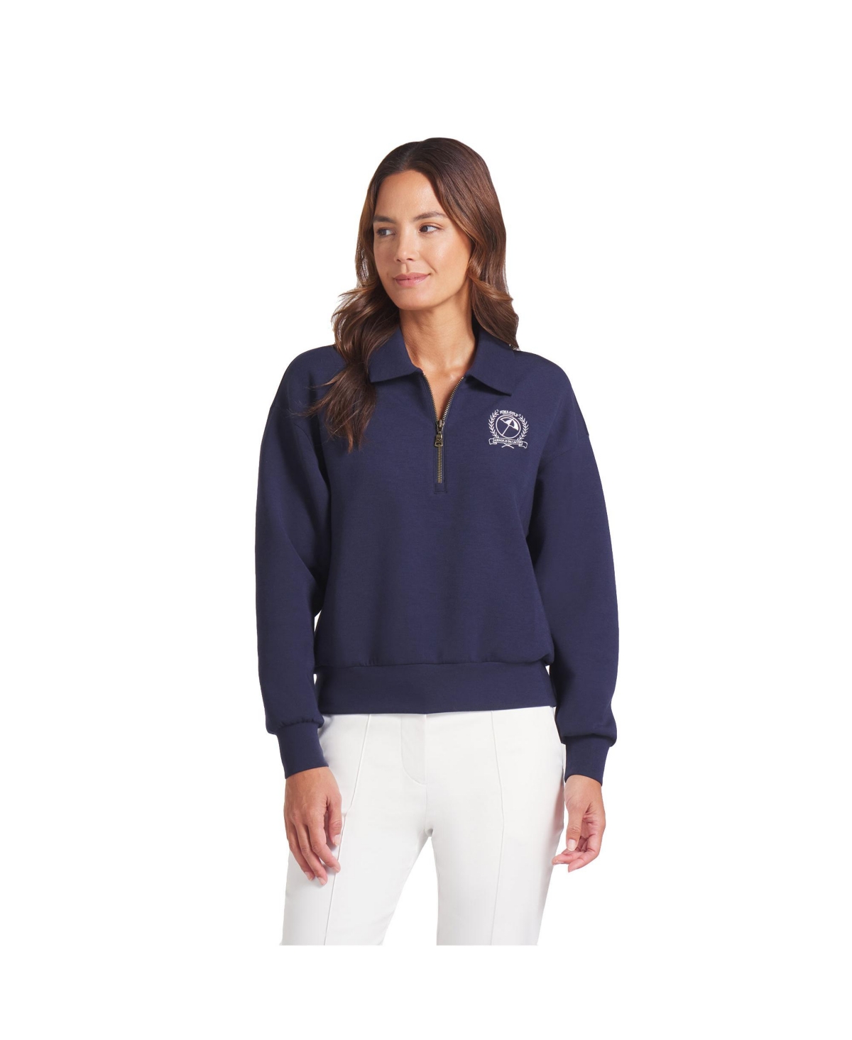 Click here for Puma Golf X Arnold Palmer Womens Golf Quarter-Zip... prices