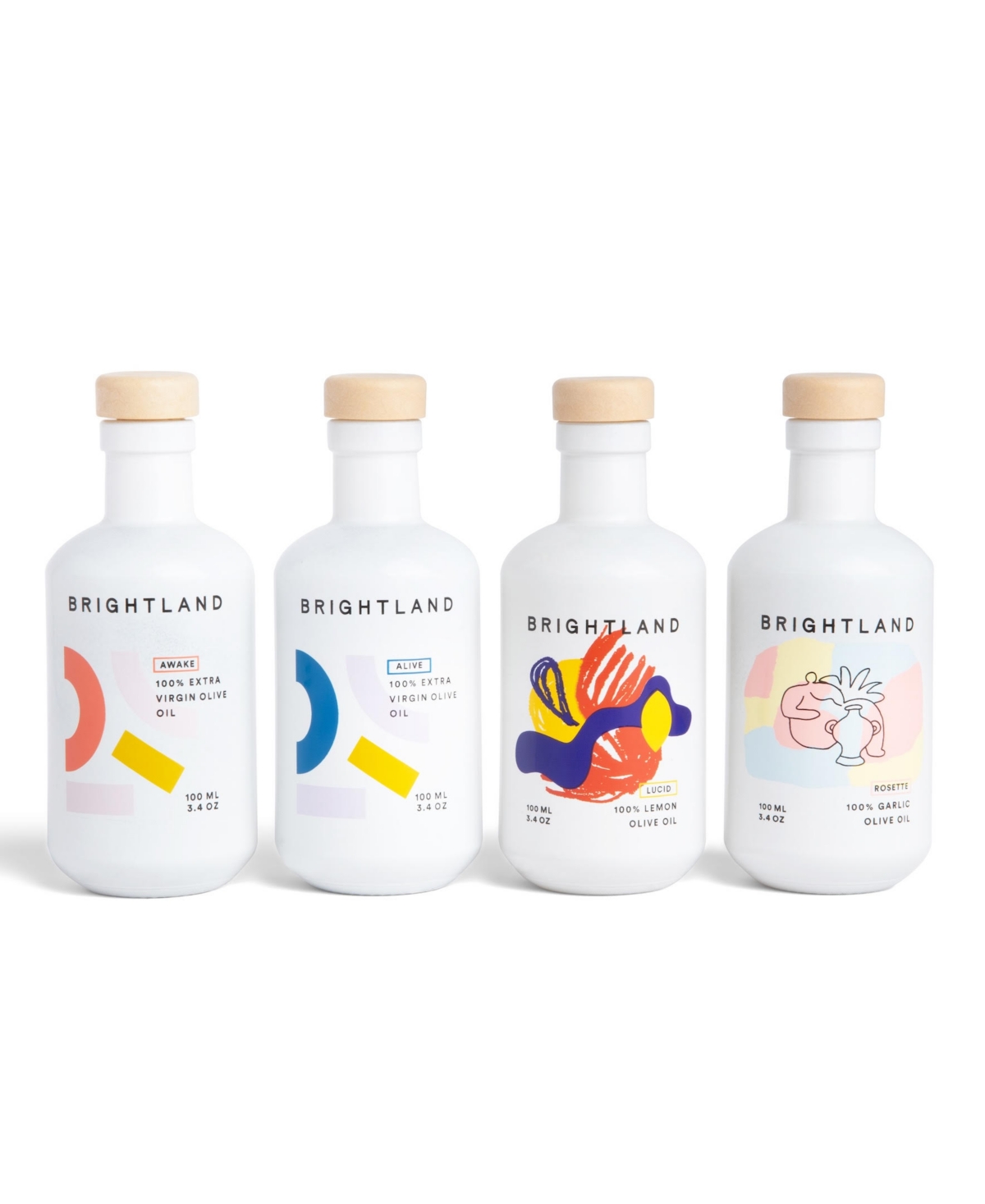 Click here for Brightland Classic Minis Flavored Olive Oil 4-Pc.... prices