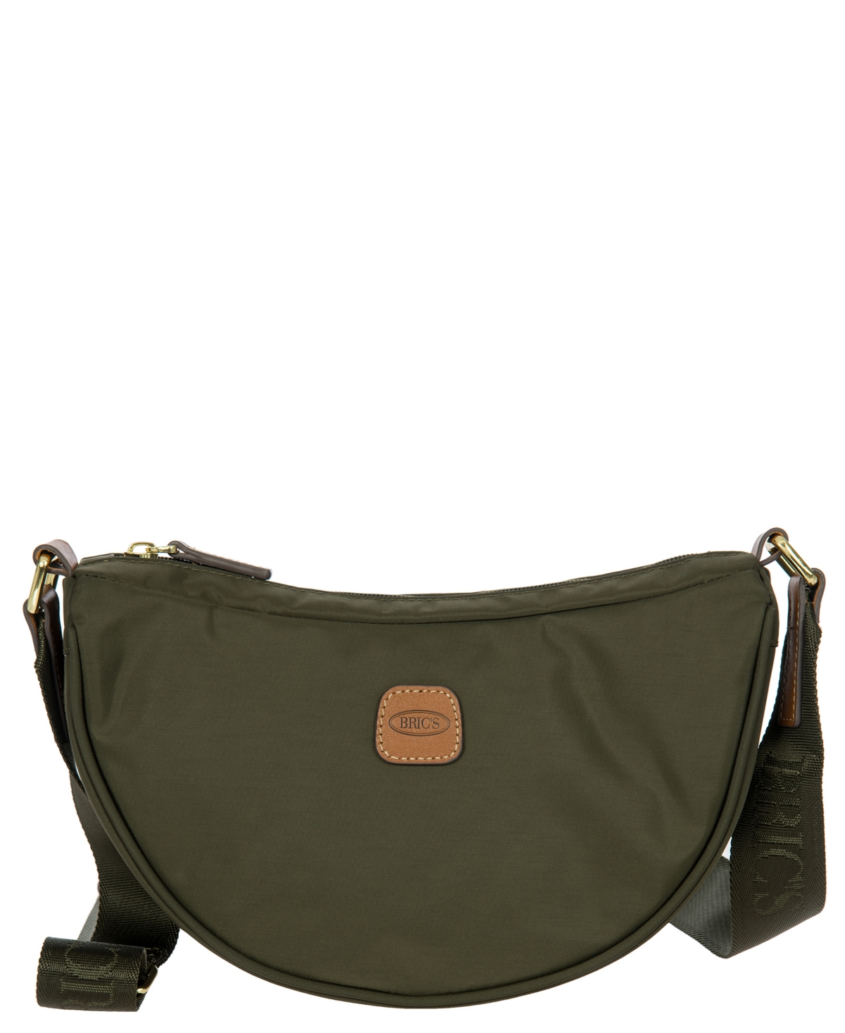 Click here for Brics X-Travel 11 Mini Halfmoon Bag - Olive prices