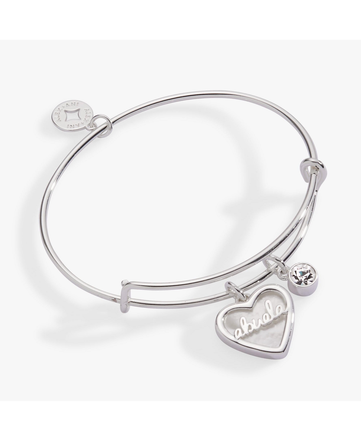 Click here for Alex and Ani Abuela Mother of Pearl Heart Bangle B... prices