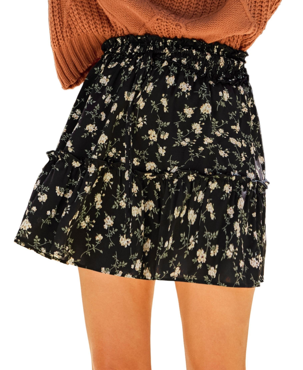 Click here for Cupshe Womens Dainty Bouquet Floral Mini Skirt - B... prices