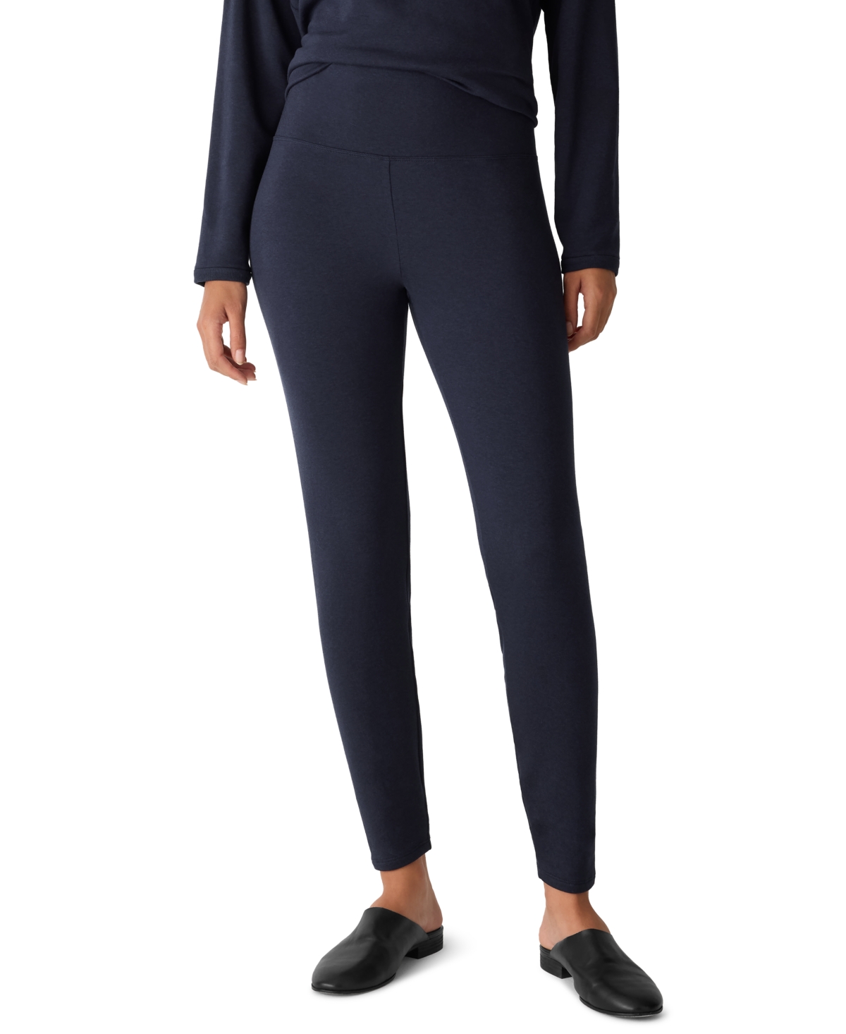 Click here for Eileen Fisher Womens High-Rise Ankle Length Leggin... prices