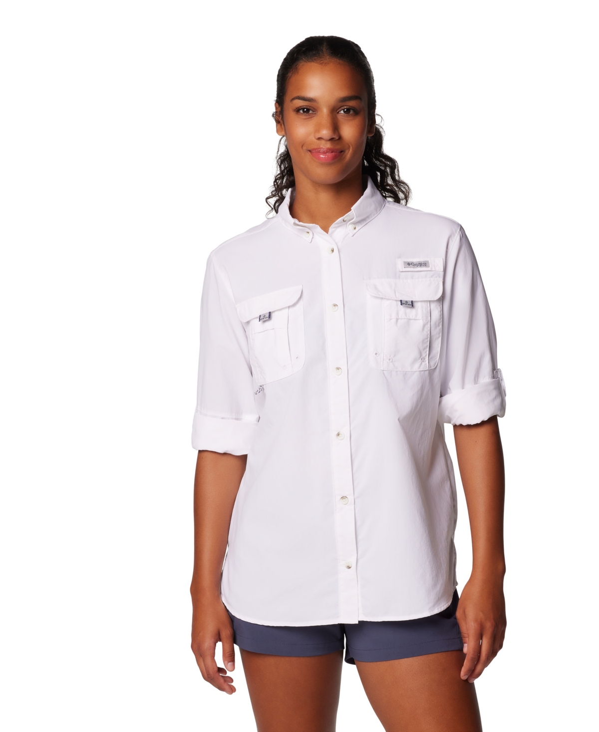 Click here for Columbia Womens Bahama Ii Roll-Up Long-Sleeve Top... prices