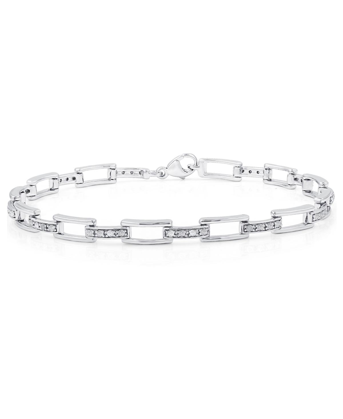 Click here for Marsala Diamond Bracelet (1/4 ct. t.w.) in Sterlin... prices